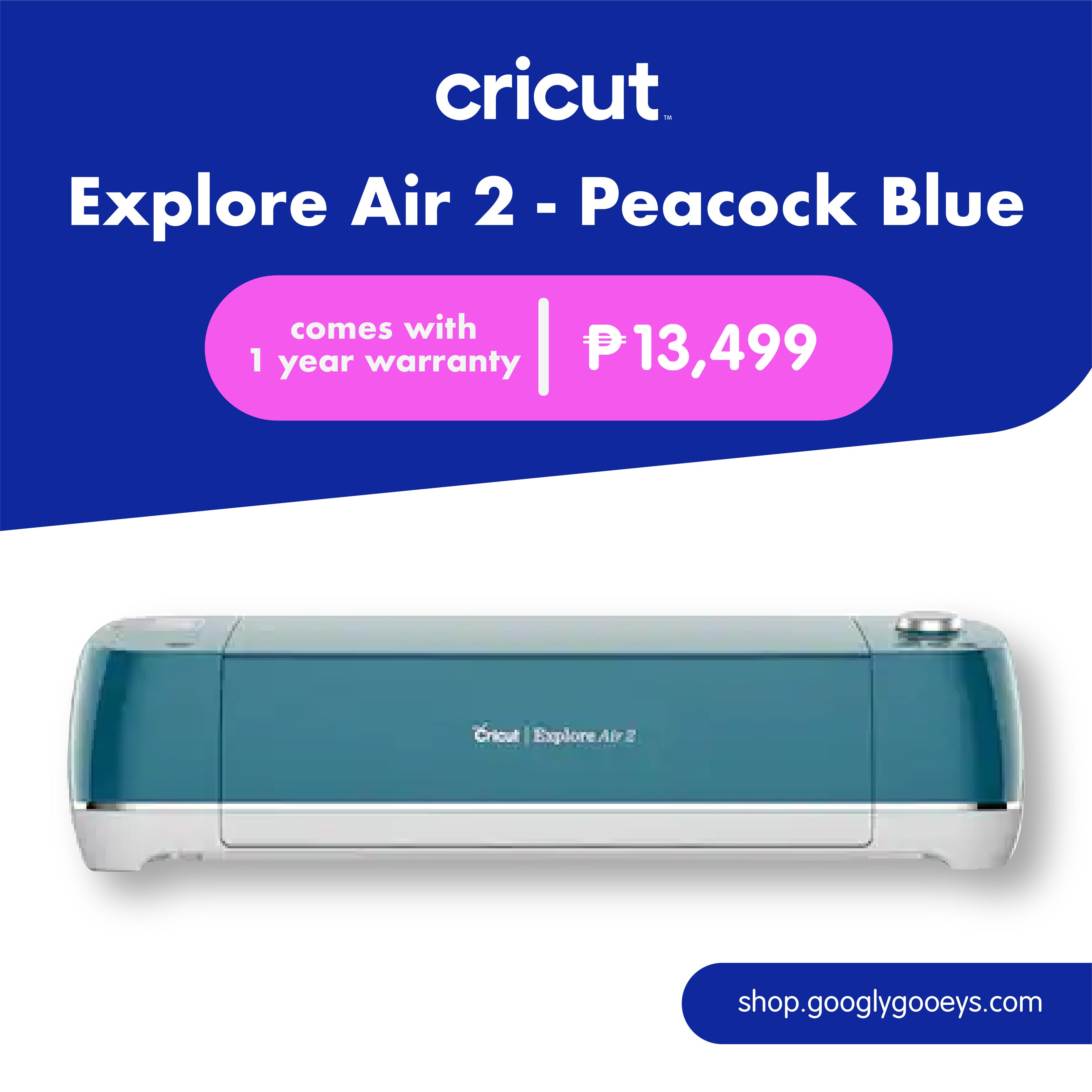 Cricut explore air 2 blue store